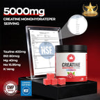 5000 mg creatine monohydrate gummies