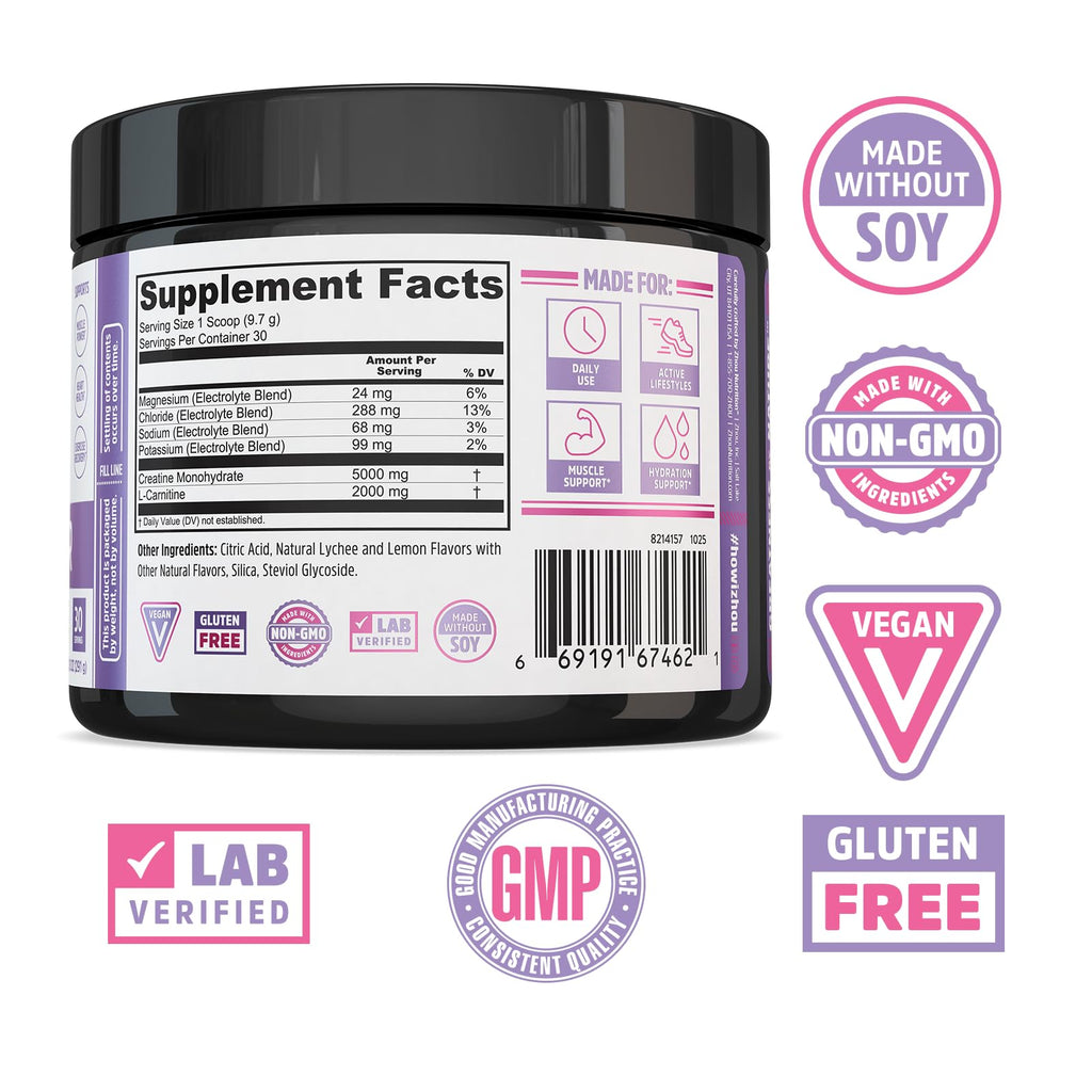 5000 mg creatine supplement for women