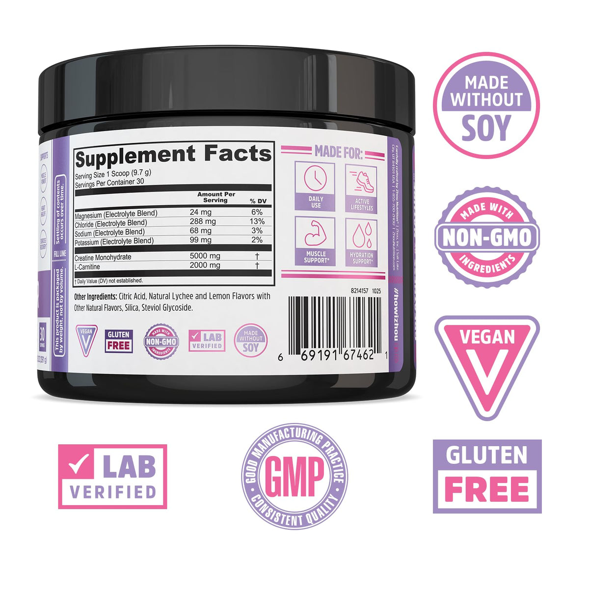 5000 mg creatine supplement for women