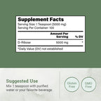 5000 mg D-Ribose for endurance
