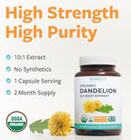 5000 mg dandelion root supplement
