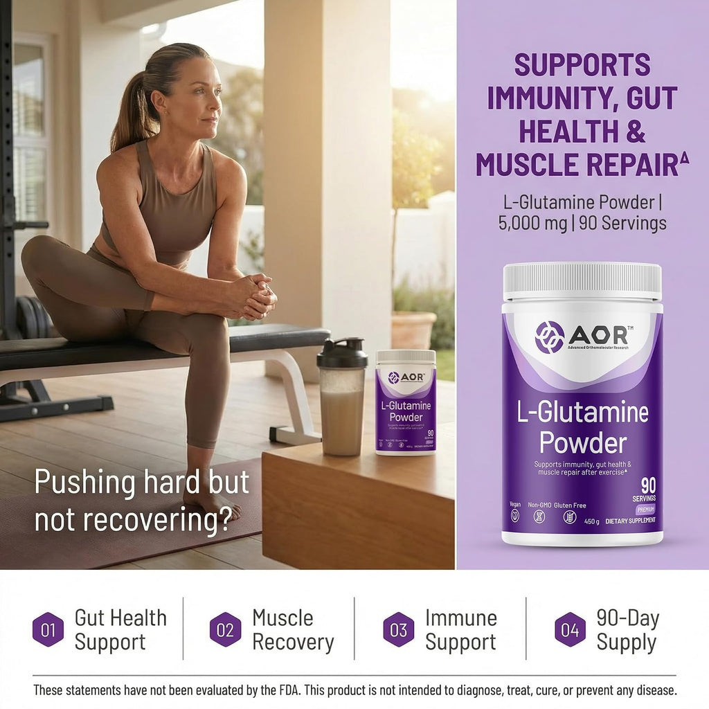 5000 mg L-Glutamine for endurance support