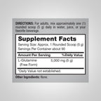 5000 mg L Glutamine for muscle recovery