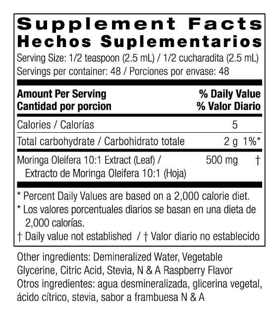 5000 mg moringa for energy