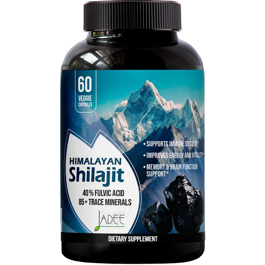 5000mg Himalayan Shilajit capsules for vitality