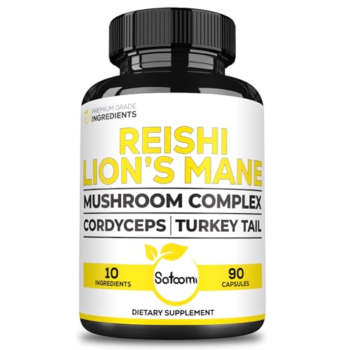 5000mg Reishi mushroom capsules for health