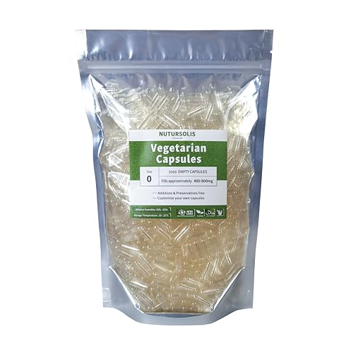 5000PCS vegan capsules for vitamins