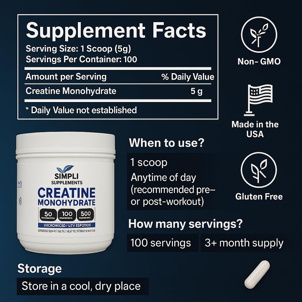500g creatine for muscle gain