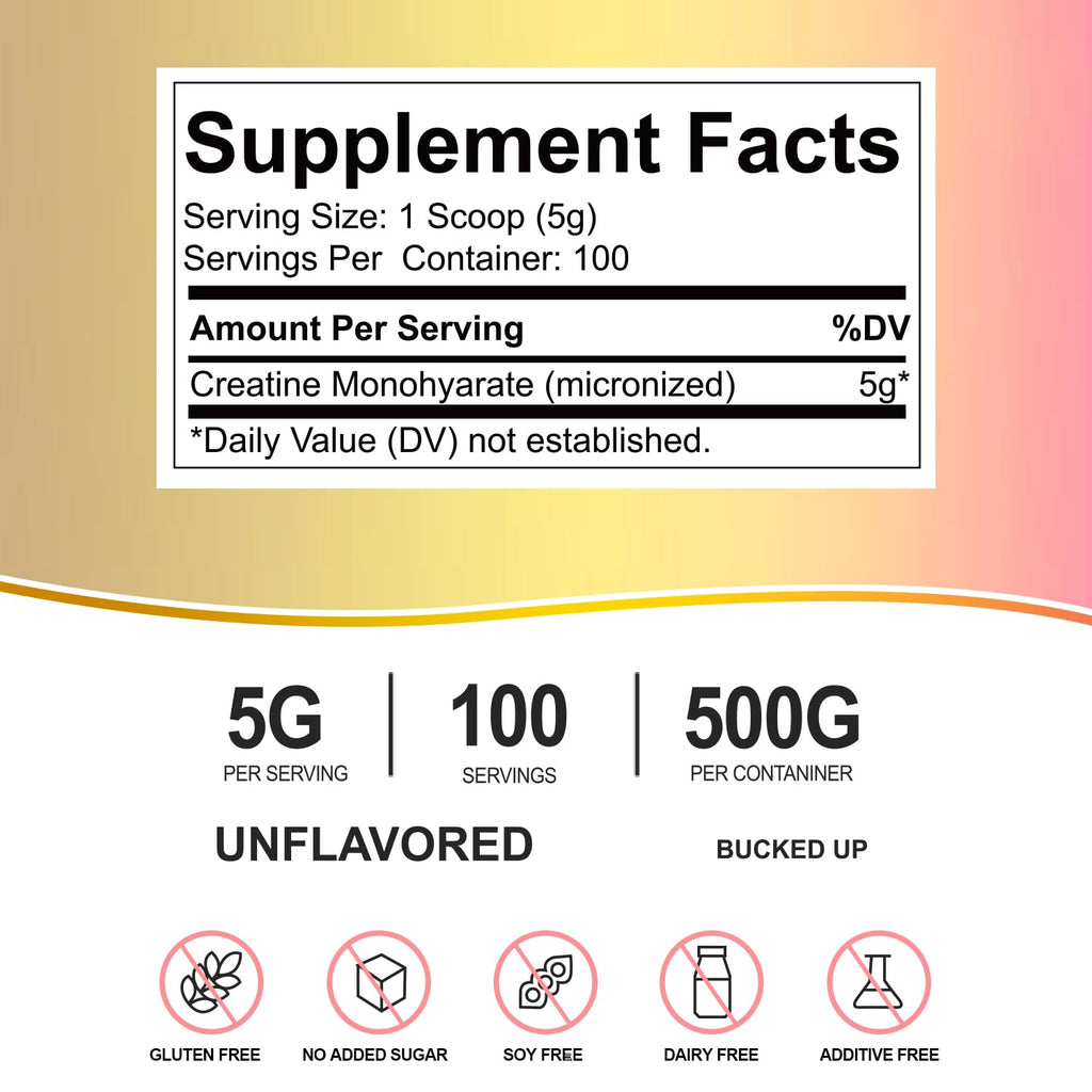 500g creatine for muscle recovery