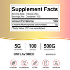 500g creatine for muscle recovery