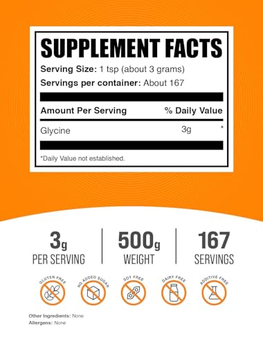 500g Glycine Powder for daily use