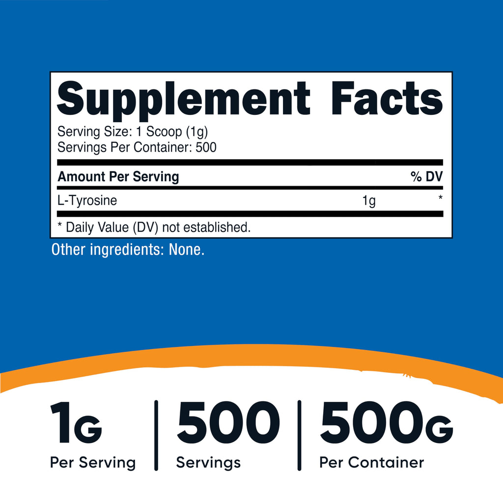 500g L-Tyrosine powder for wellness
