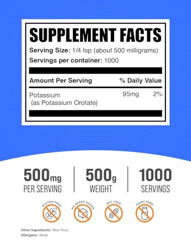 500g potassium powder for daily use