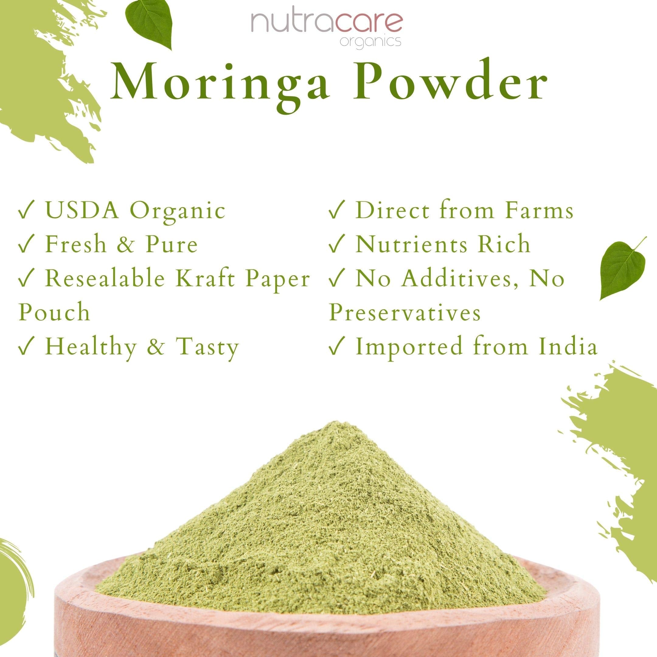 500g resealable pouch moringa