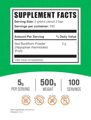 500g Sea Buckthorn nutritional boost