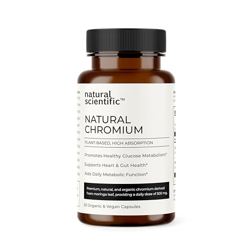 500mcg chromium supplement for health