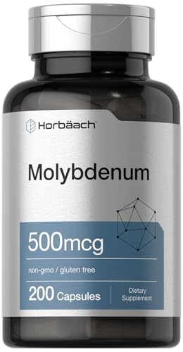 500mcg molybdenum capsules for wellness