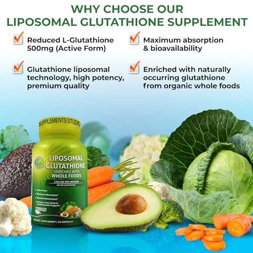500mg active reduced glutathione benefits