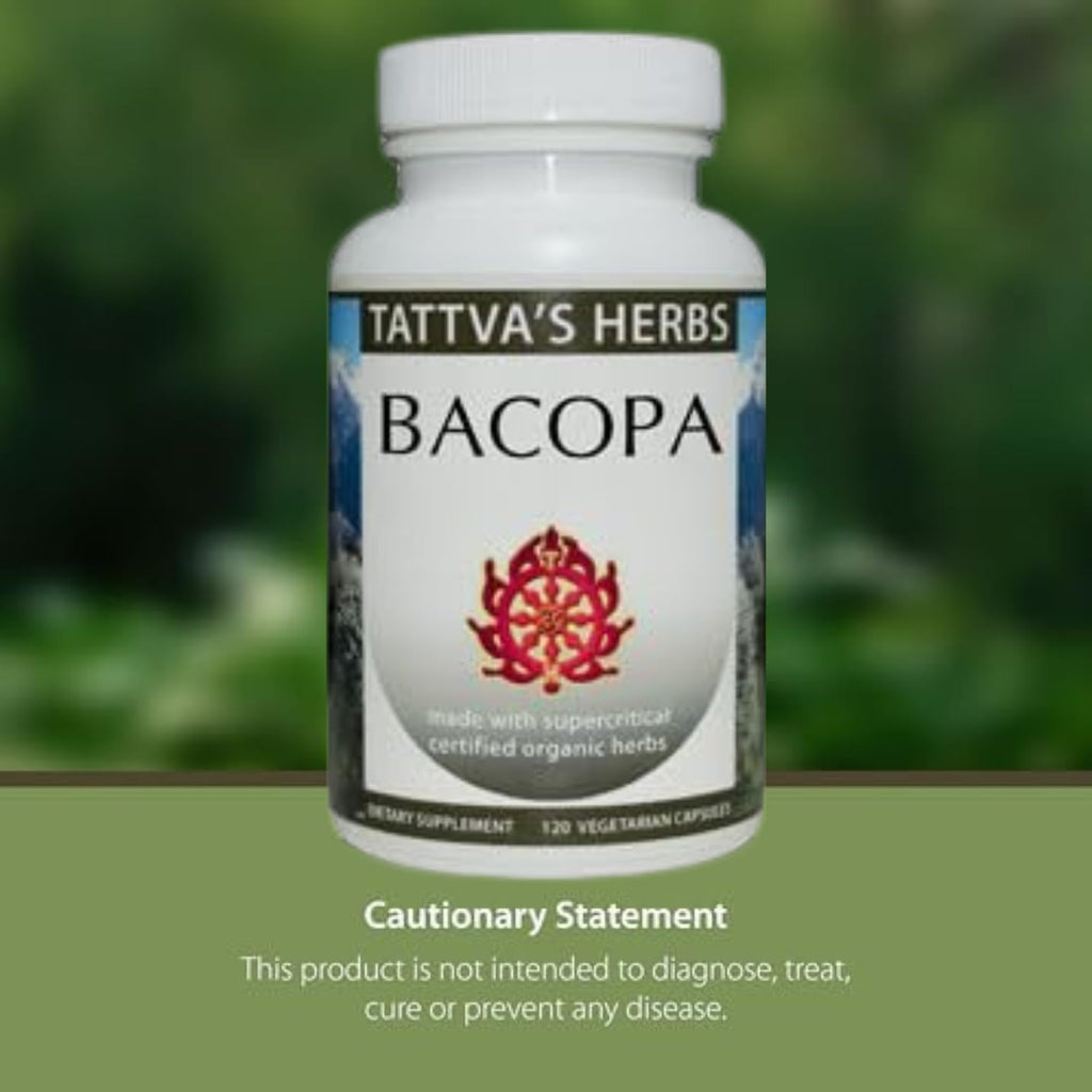 500mg bacopa monnieri capsules for focus