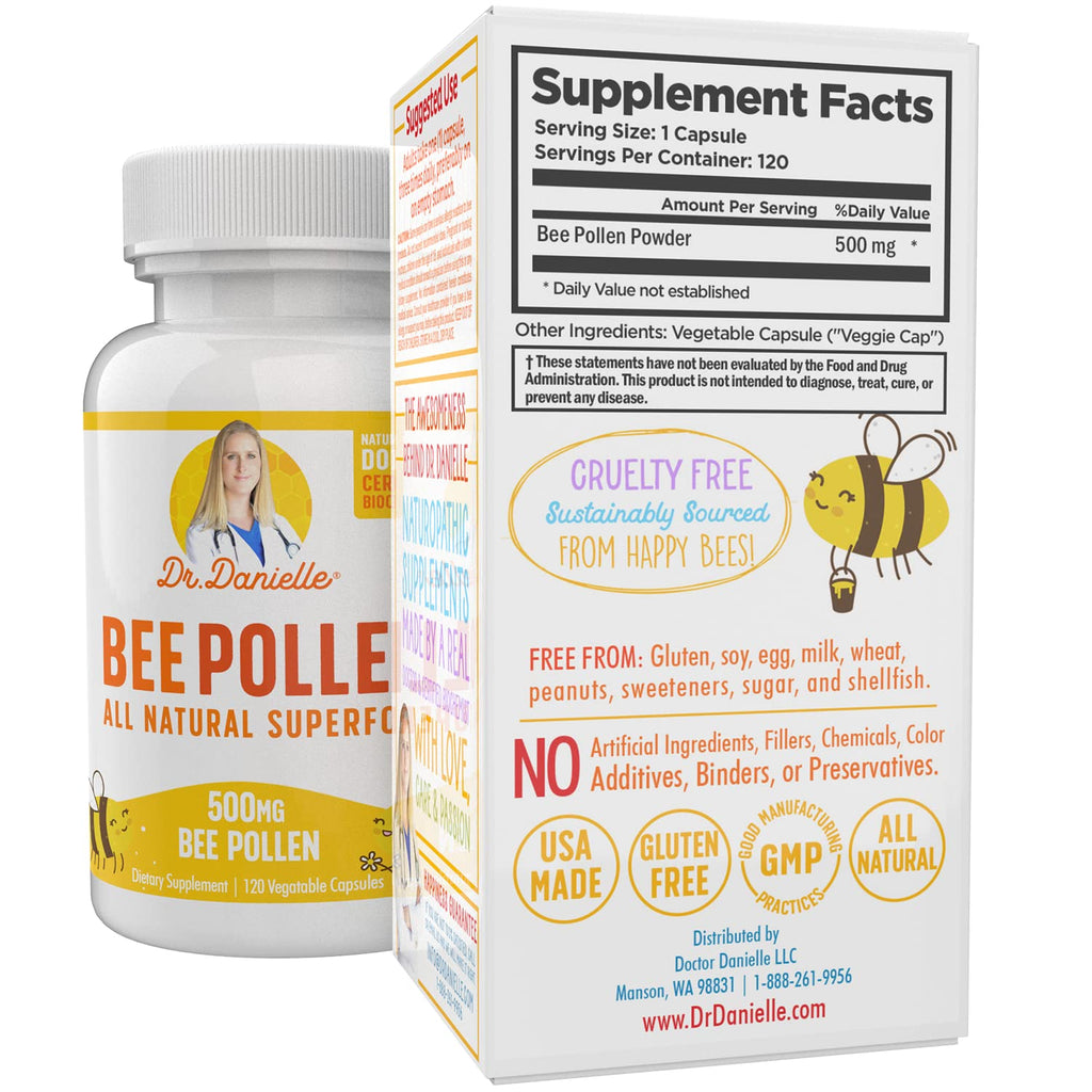 500mg bee pollen benefits