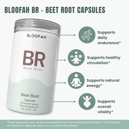 500mg beet root capsules for endurance
