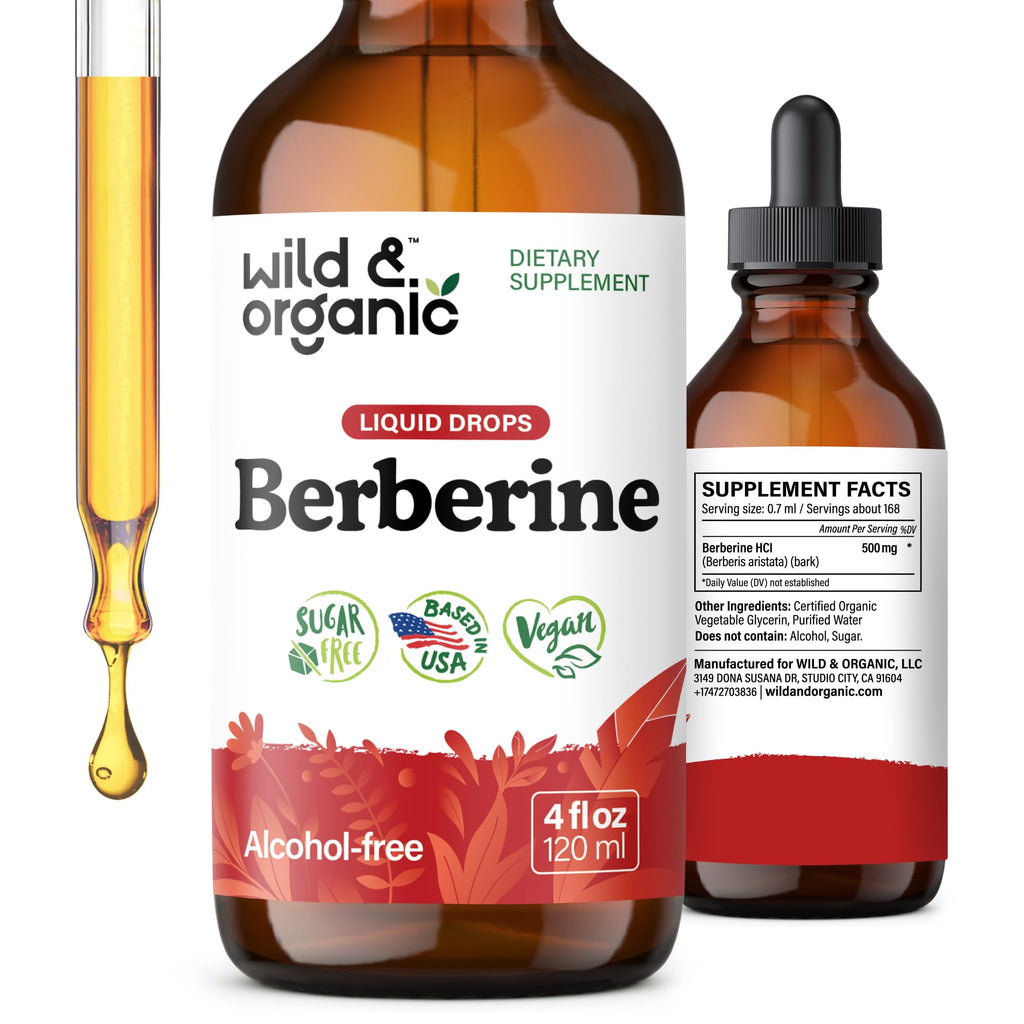 500mg Berberine antioxidant support