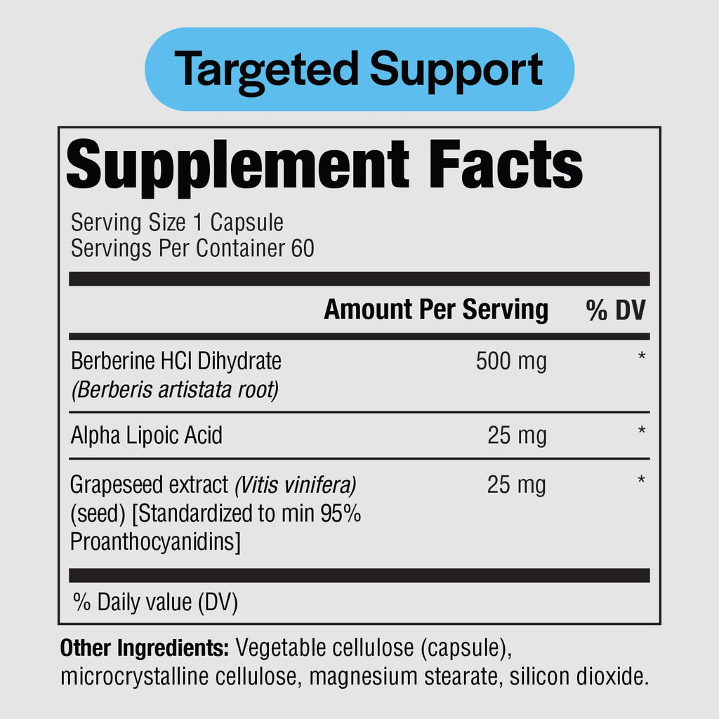 500mg berberine for digestive health