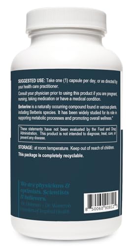 500mg berberine for overall health
