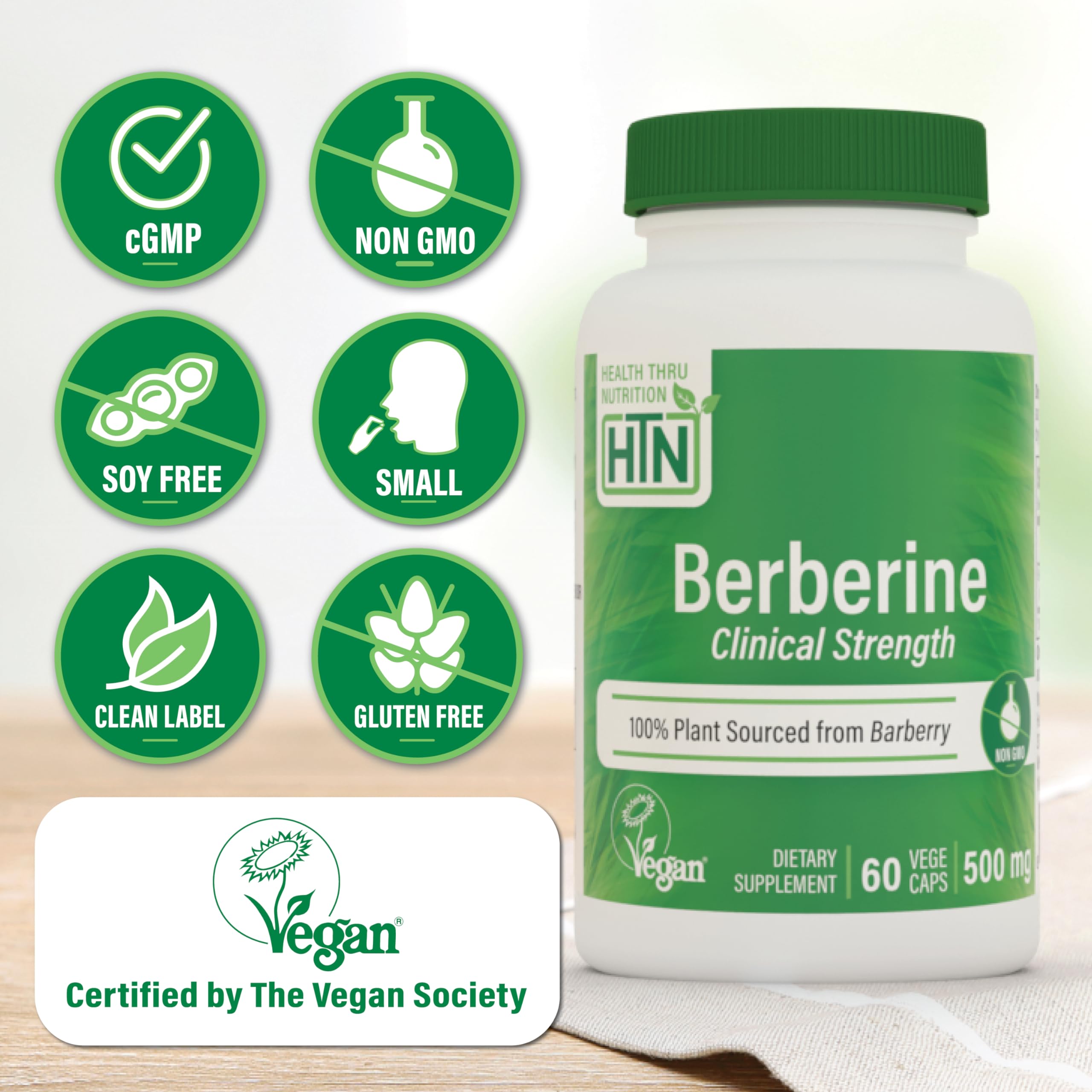 500mg berberine for wellness