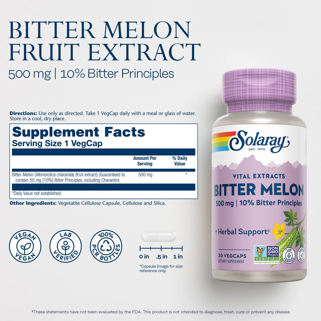 500mg Bitter Melon extract benefits