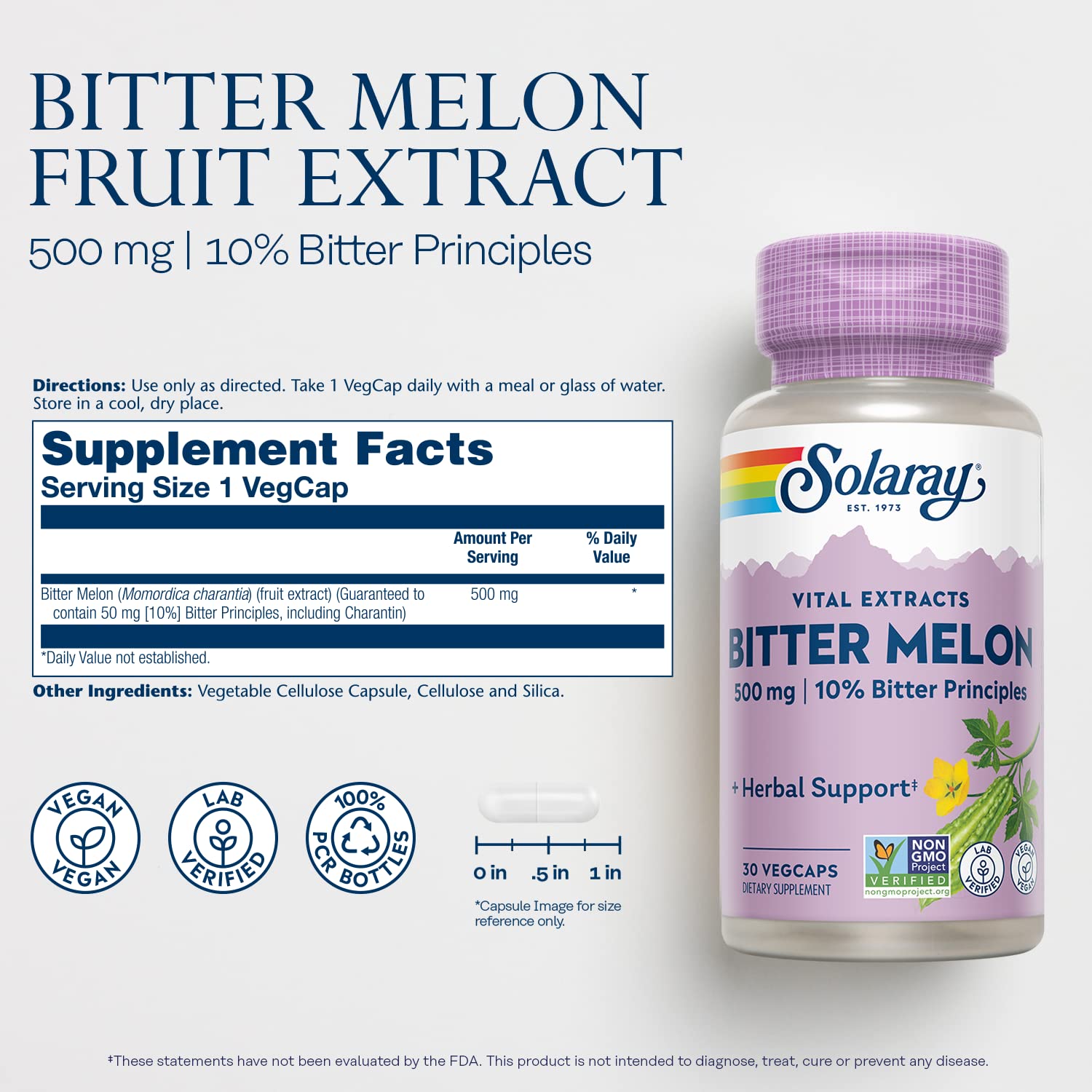 500mg Bitter Melon extract benefits