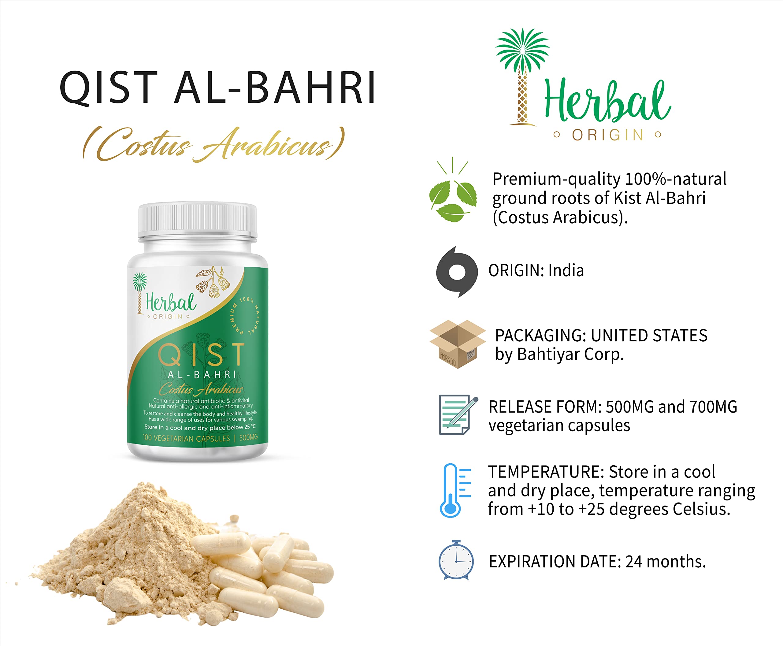 500MG blended vitamin capsules