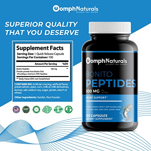 500mg Bonito Peptides benefits