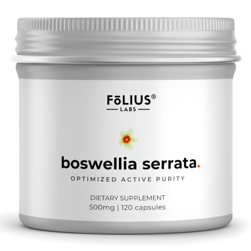 500mg Boswellia supplement for muscle support