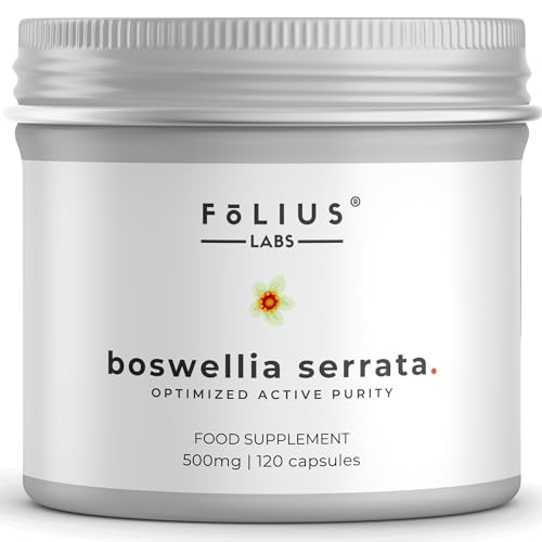 500mg Boswellia supplement for muscle support