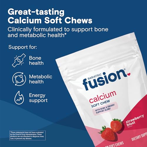 500mg calcium chews for bariatric health