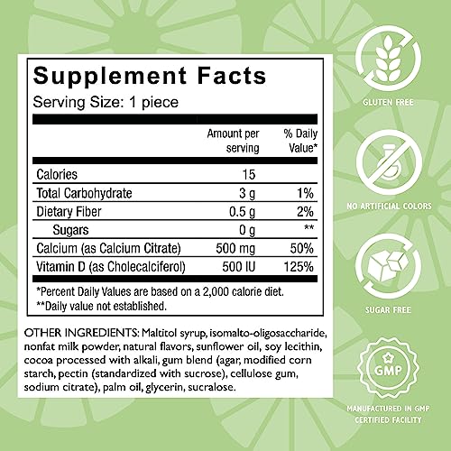 500mg calcium citrate for strong bones