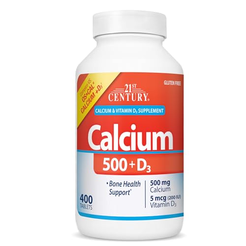 500mg Calcium tablets with D3