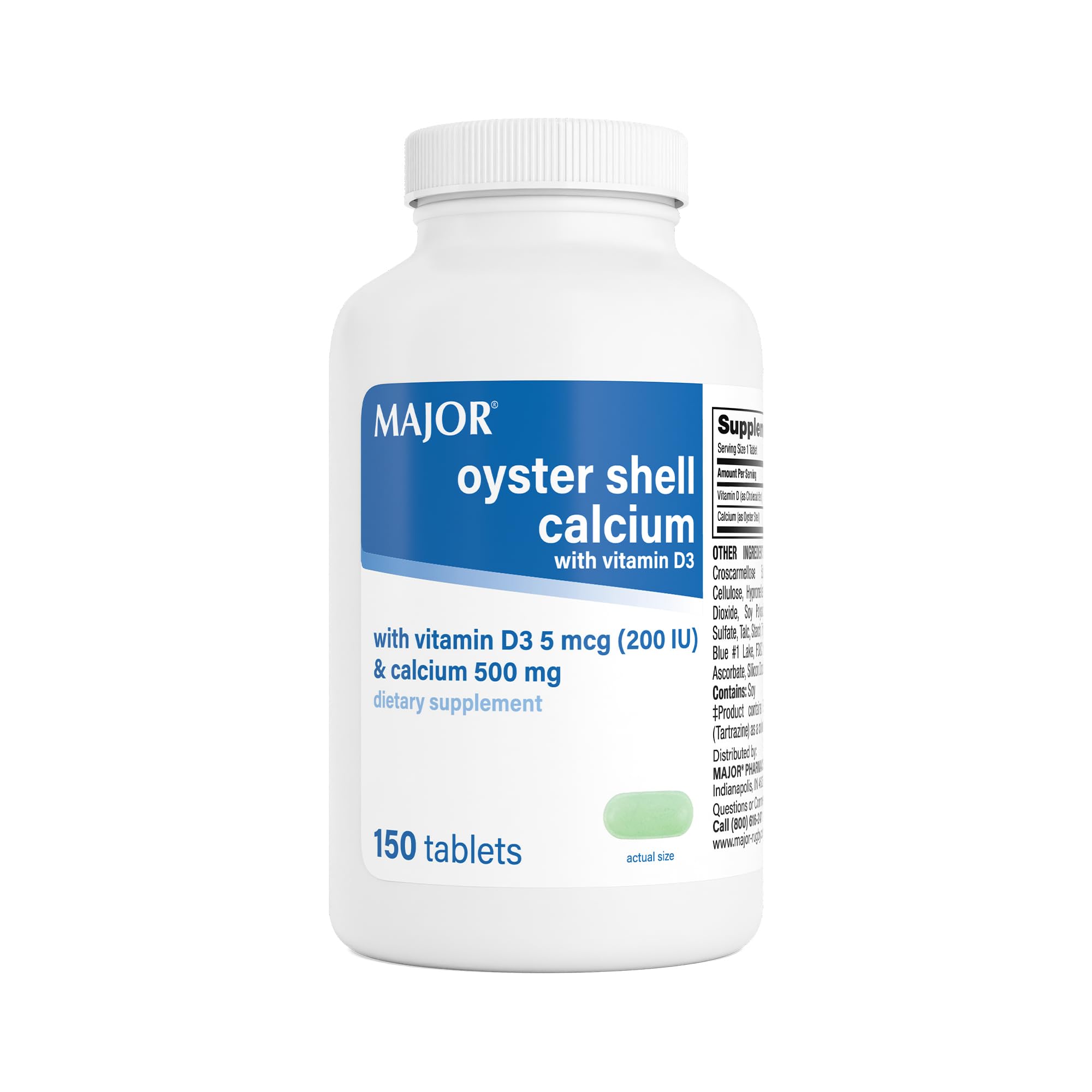 500mg calcium with Vitamin D3