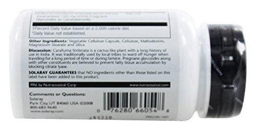 500mg Caralluma extract for daily wellness