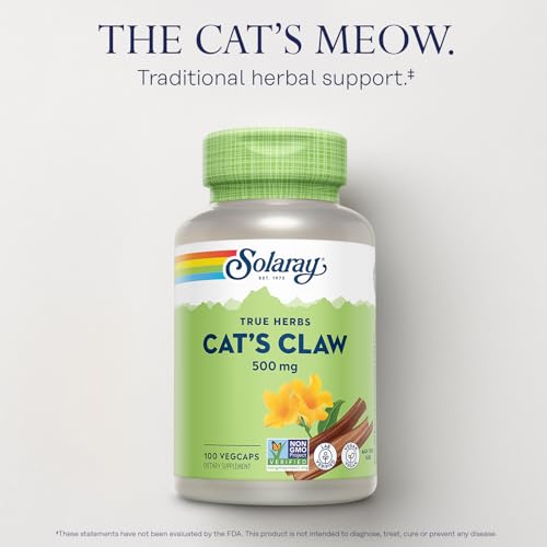 500mg Cat's Claw bark benefits