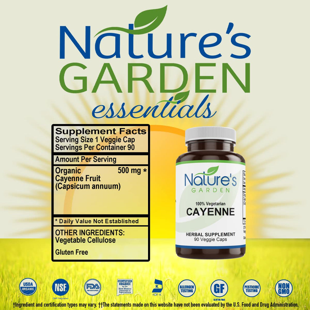 500mg cayenne for digestive health
