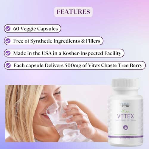 500mg chasteberry for wellness