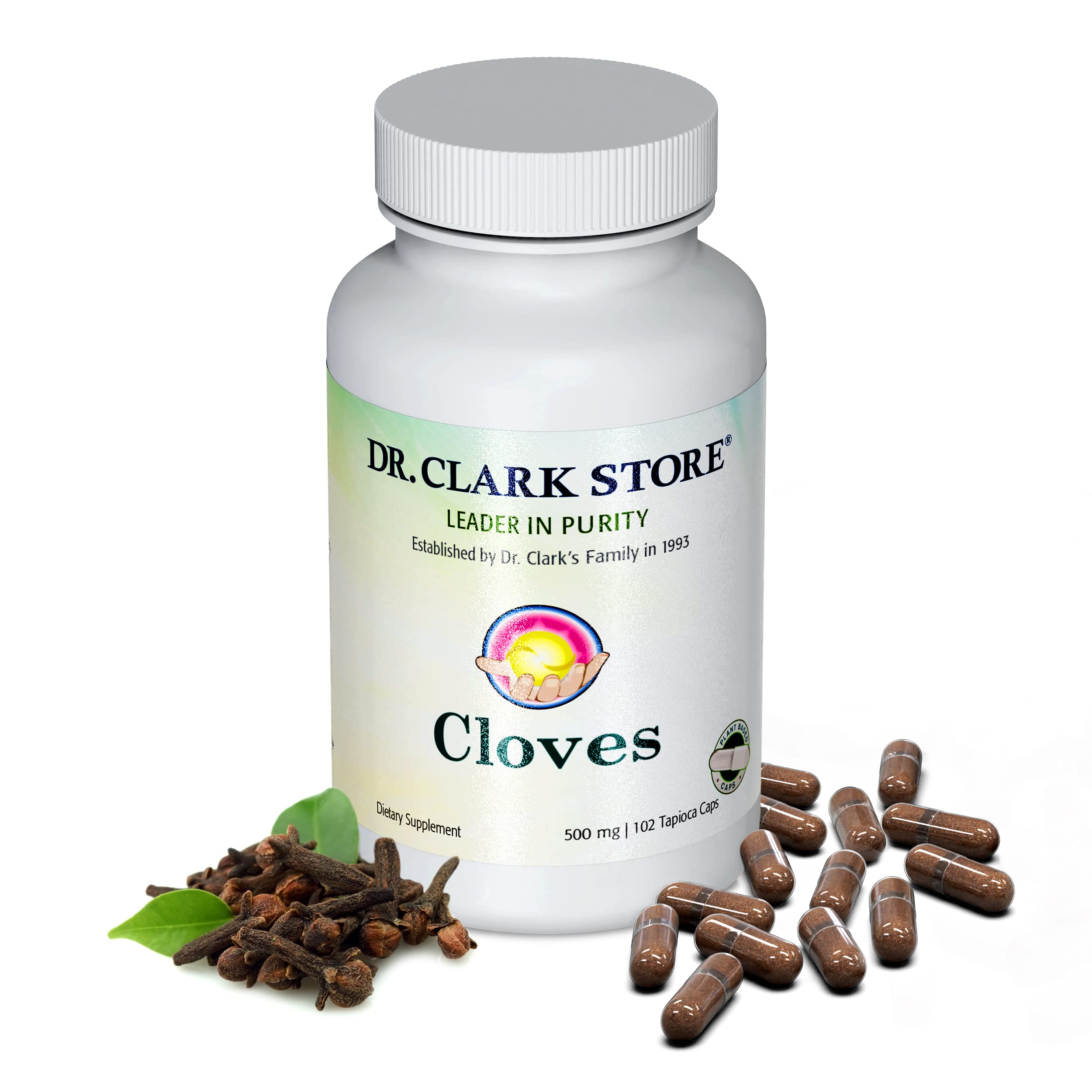 500mg Cloves capsules for digestion