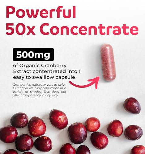 500mg cranberry concentrate benefits