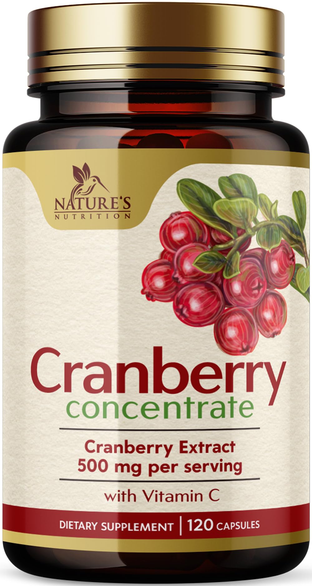 500mg cranberry supplement for wellness