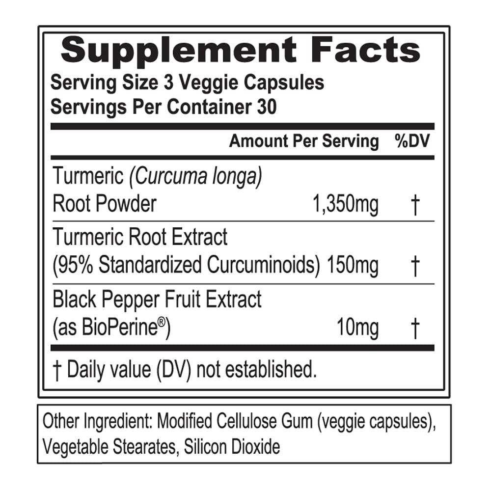 500mg curcumin antioxidant benefits