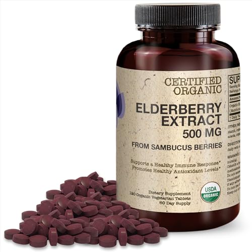 500mg elderberry tablets for wellness