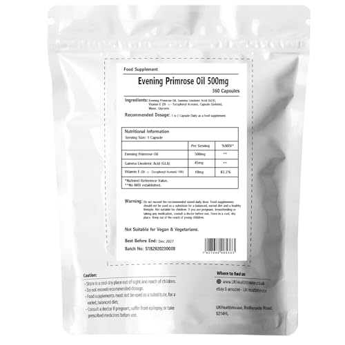 500mg evening primrose oil dosage