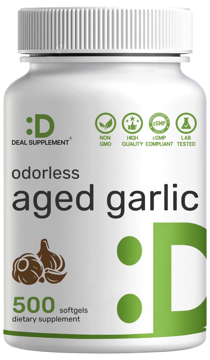 500mg garlic extract for heart health